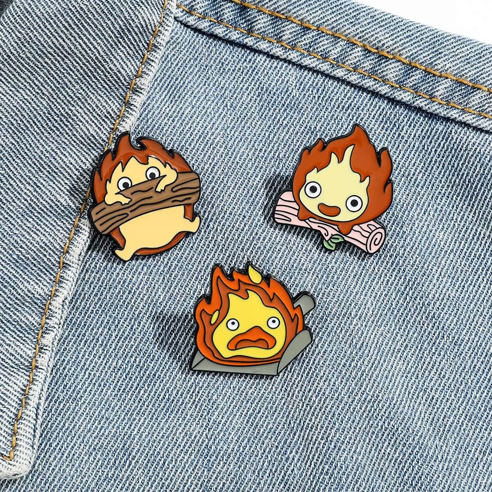 Calcifer Pin – Echo's Secrets